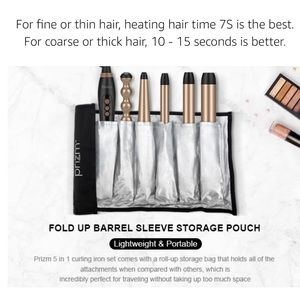 Prizm | Hair | Prizm 5in Curling Iron Wand Set | Poshmark